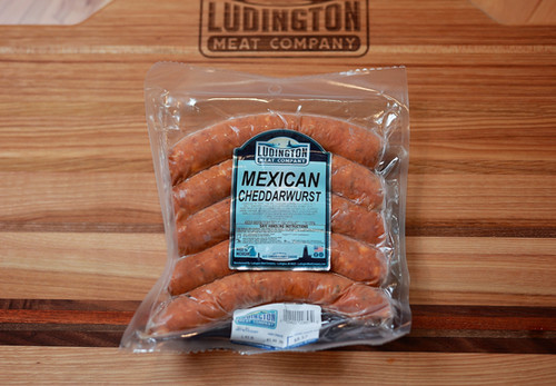 Mexican Cheddarwurst | Ludington Meat Co