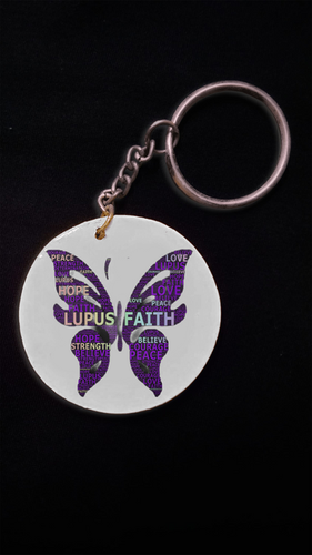 Lupus Faith KEYCHAIN | One Love Craft