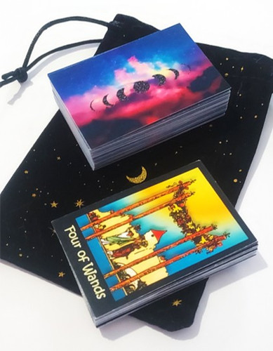 LCT- "Living Color" Tarot Deck (SMALL DECK EASY TO SHUFFLE) | 1111Decks
