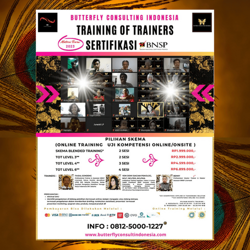 TOT BNSP 4 - ONLINE TRAINING FOR TRAINERS SERTIFIKASI BNSP LEVEL 4 ...