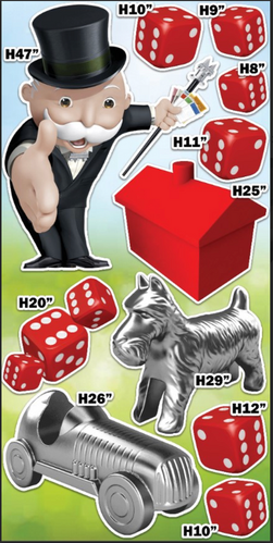 UP2422 FS Monopoly Board Game | GPS