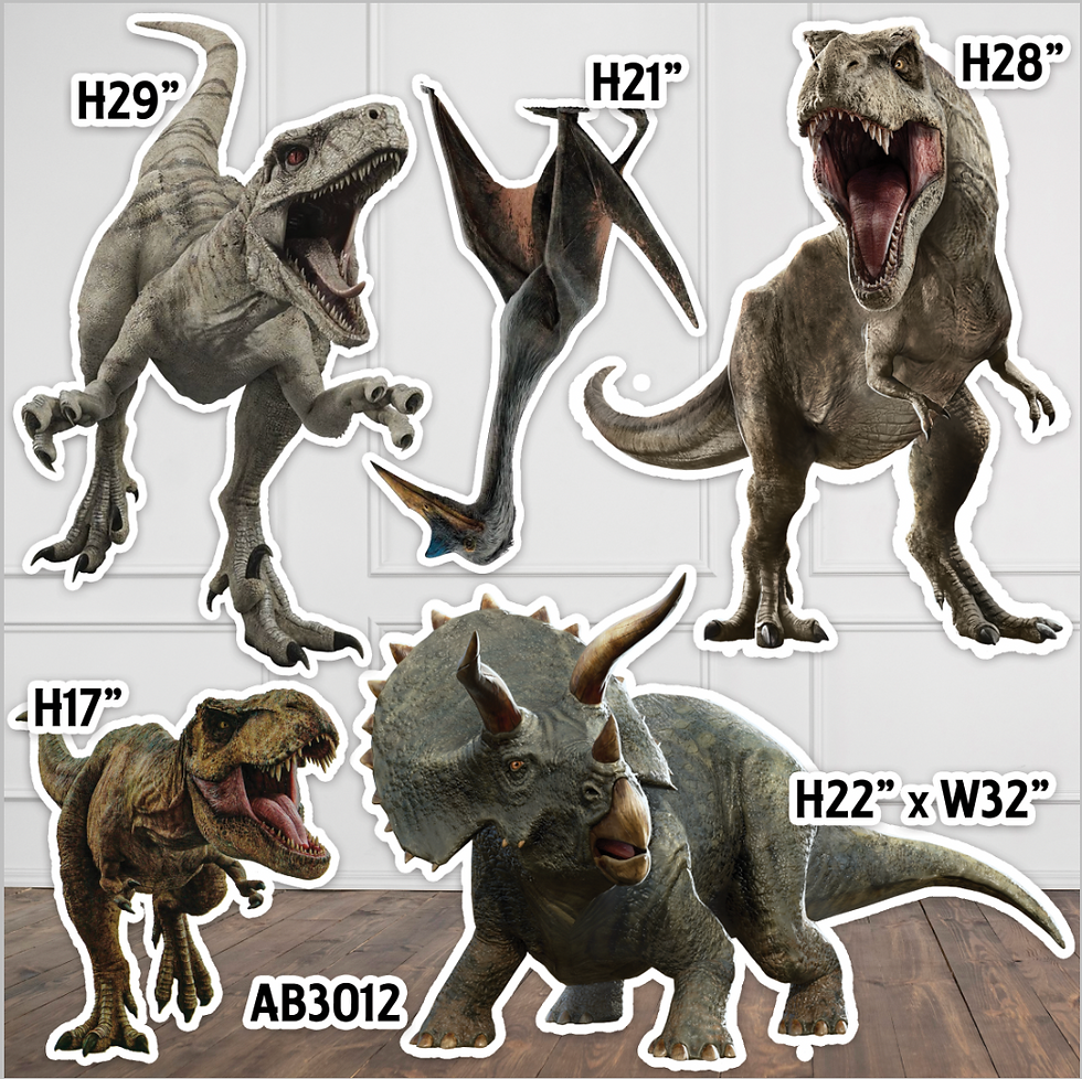 AB3012HS Realistic dinosaurs | Quick Party Props