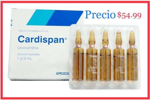 Cardispan Inyectable (Levocarnitina) | wexhe.com