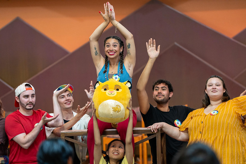 "Godspell" at The Wayward Artist