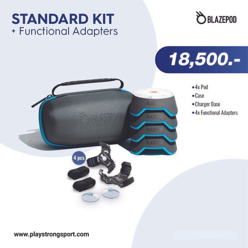 BLAZEPOD Standard Kit 4 Pods + Functional Adapters | playstrong