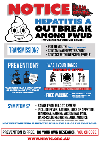Hepatitis A Info | HRVic