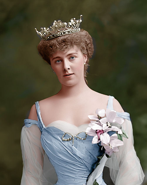 Colourising Remarkable Women - Daisy Princess of Pless