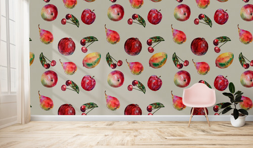 FRUITY FIESTA | Putty | Fabric Bank