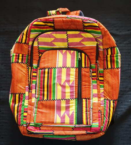 Kente African Backpack