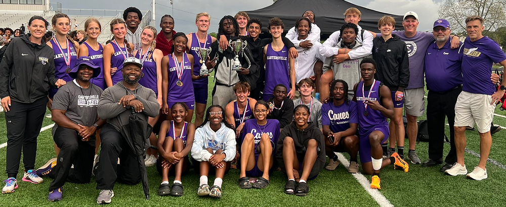 Cartersville boys win Region 7-AAAA track and field title; Lady Canes ...