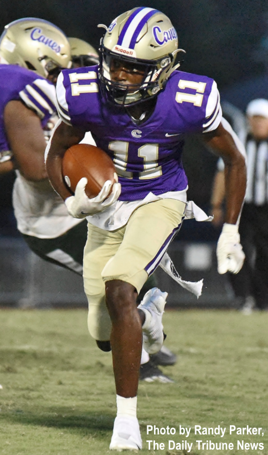 Canes' state record streak ends at Cherokee with 14-12 loss