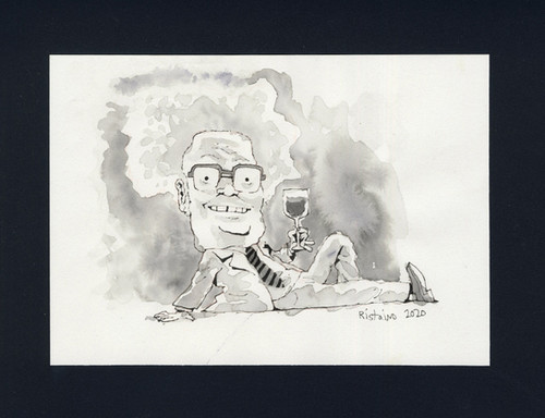 Dr Steve Ink Drawing | skronked