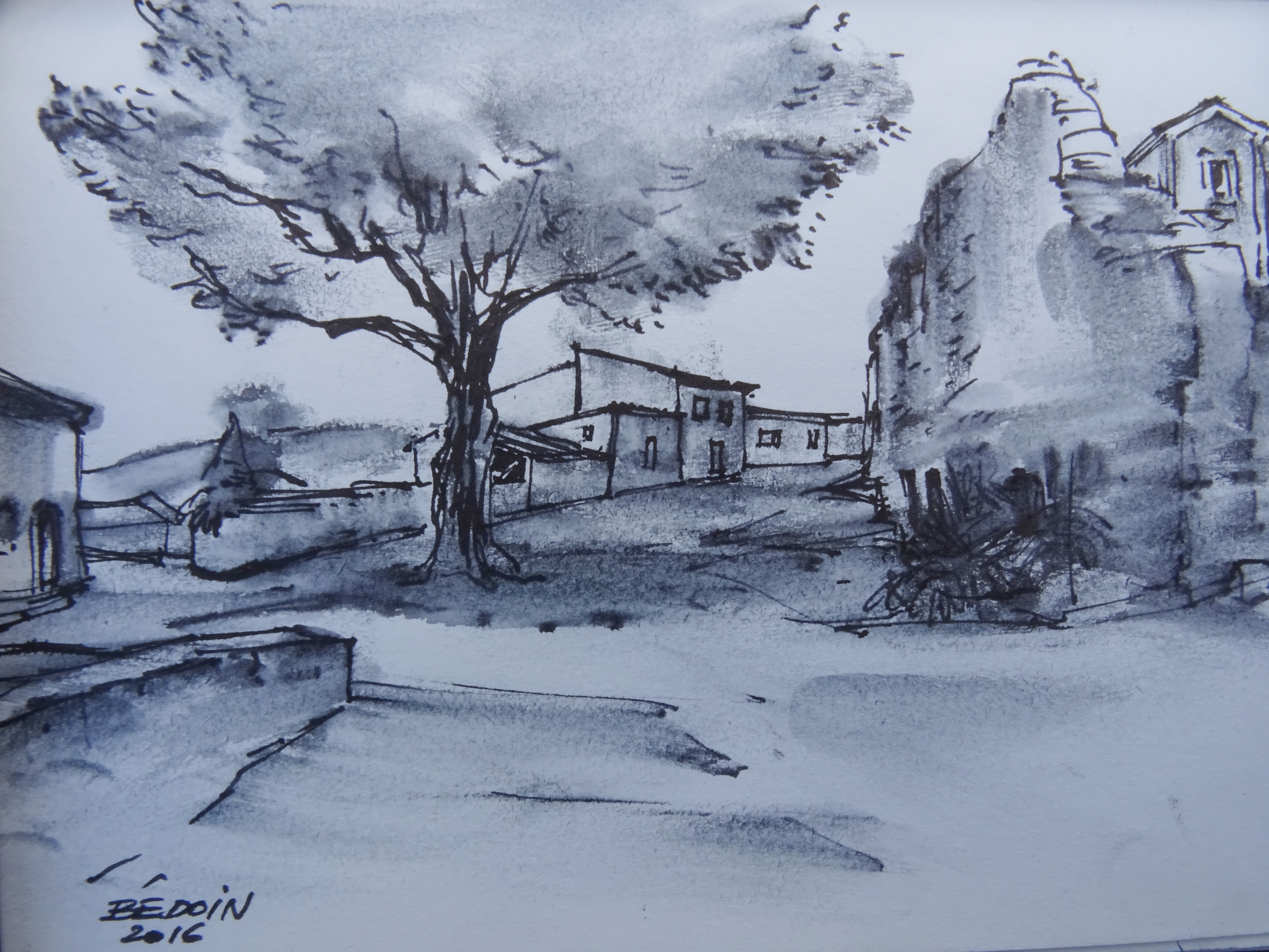 CARNET DE CROQUIS, LAUB Robert artiste