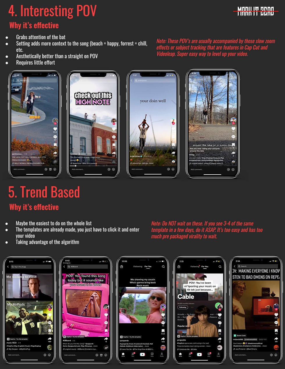 Tik Tok Content Ideas For Artists