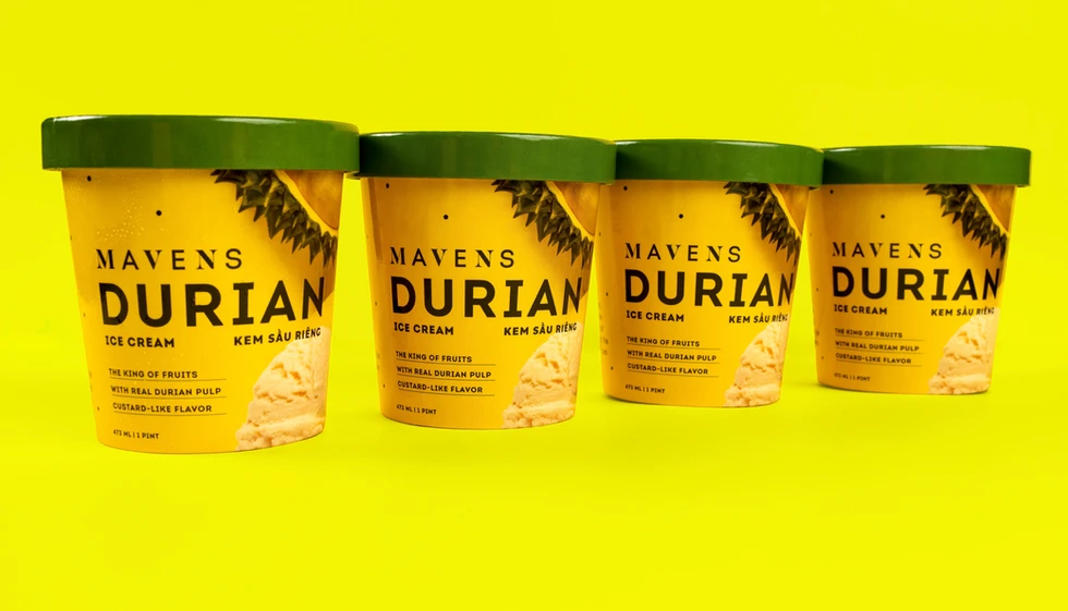 Durian Ice Cream | Mavens Creamery