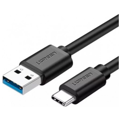 UGREEN Cable Usb 3.0 A Usb Tipo C datos y carga Negro 1Metro | Accecompu