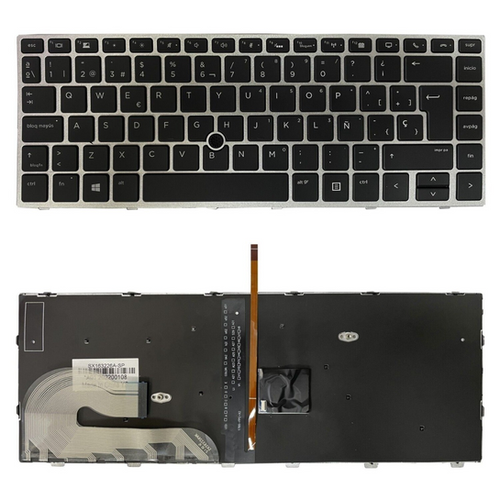 Teclado Español + PointStick HP EliteBook 840 G5 G6 Series L14377-071 ...