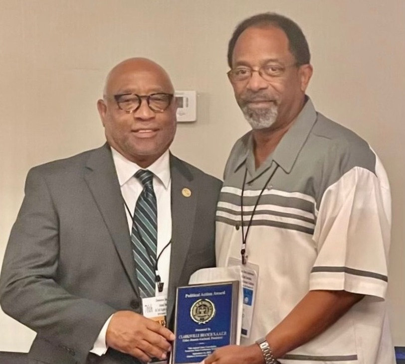 Tom Savage Honored at State Convention