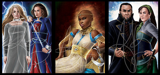 Sul dam and Damne, Tuon, Bayle Domon and Egeanin