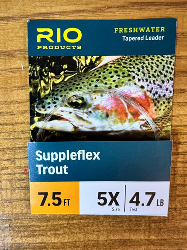 RIO Supperflex Trout Freshwater Tapered Leader | The Knotty Angler