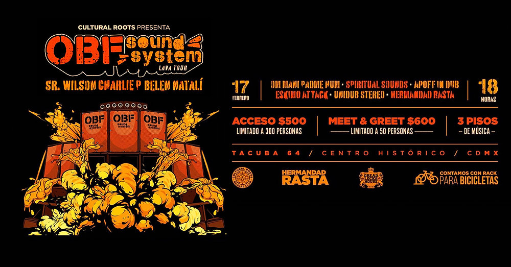 OBF Sound System en el Cultural Roots