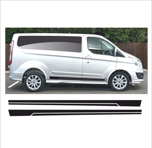 Ford Transit Custom Side Stripes 017 | Mint Graphics2