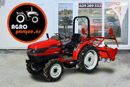 Minitractor Mitsubishi MT160 | MinitraAgroparque.es