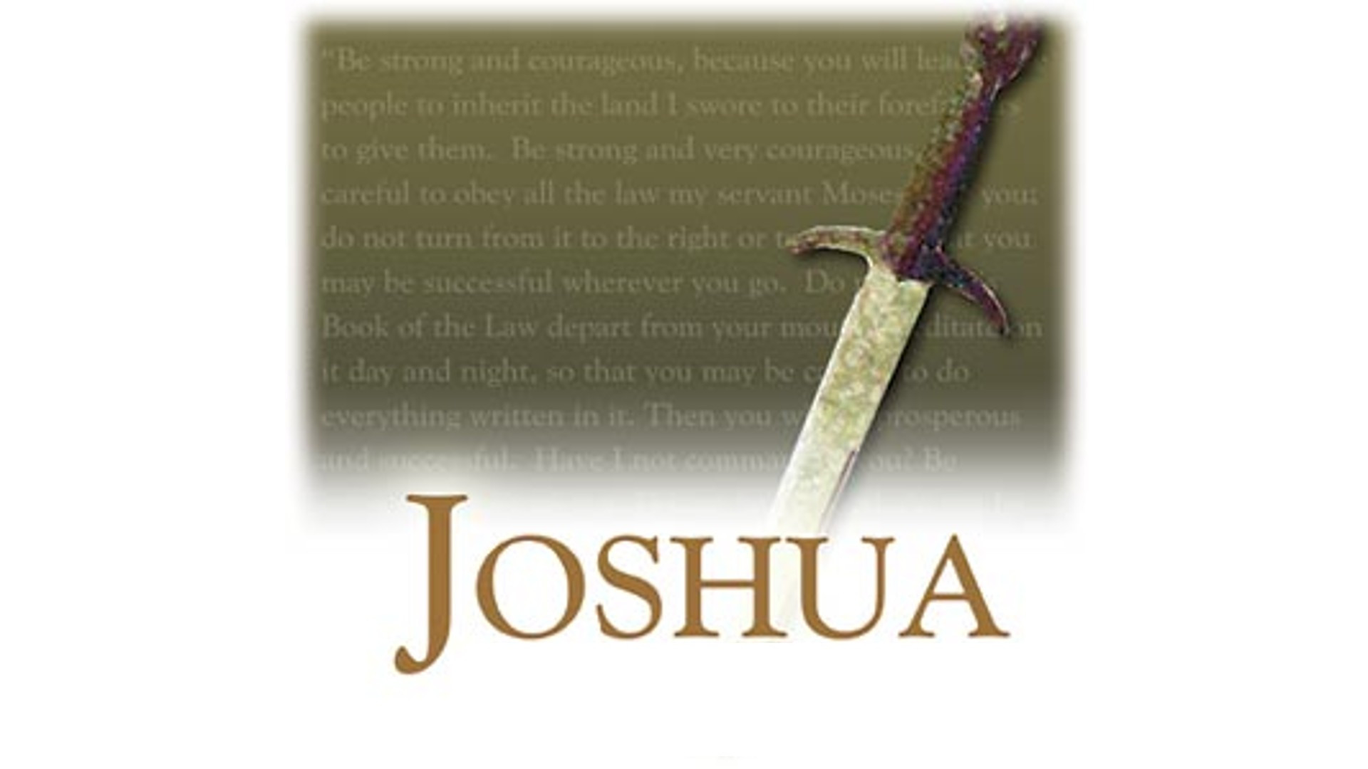 Joshua | Sermon Series | LEC