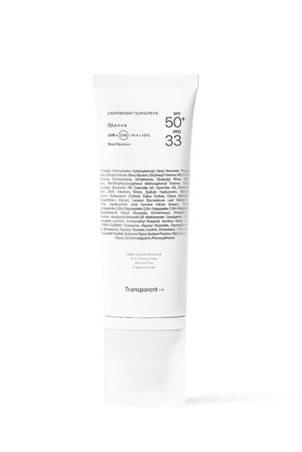 Ултра лека слънцезащита LIGHTWEIGHT SUNSCREEN SPF50+Transparent Lab ...