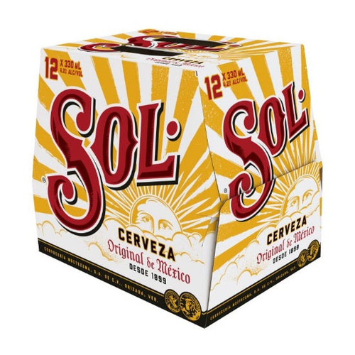 Sol Mexican Lager 12x330B | Grafton Liquor
