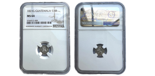 Cuartillo. Guatemala. 1821. SC | Numismatica Saez