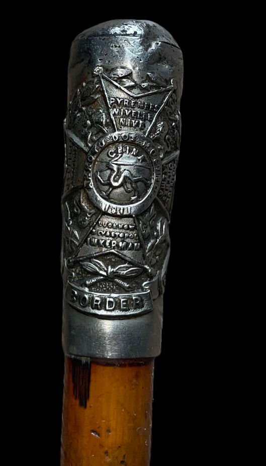 Border Regiment swagger stick ww1 | njmilitaria