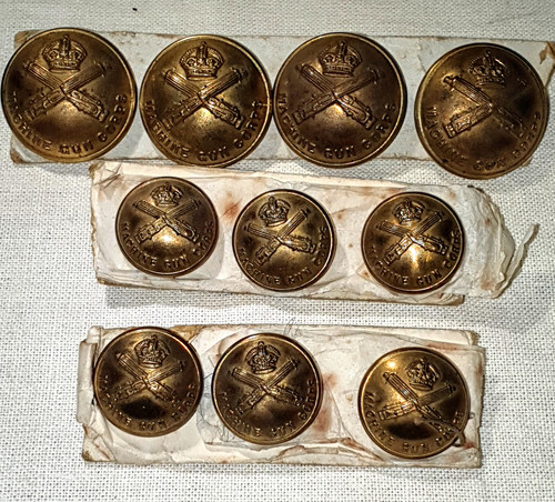 Original WW1 Machine gun corps buttons | njmilitaria
