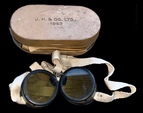 WW2 dispatch rider dust goggles | njmilitaria