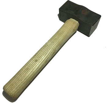 Massette droite emmanchée | Outilstailledepierre