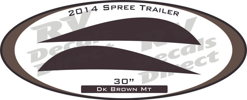 Spree KZ Travel Trailer Replacement RV Decals & Graphics