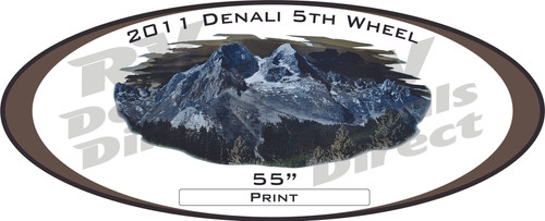Denali Dutchmen 5th Wheel Replacement RV Decals & Graphics