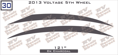 Voltage Dutchmen 5th Wheel Replacement RV Decals & Graphics