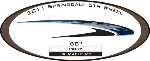 2011 Springdale 5th Wheel | RV Decals Direct