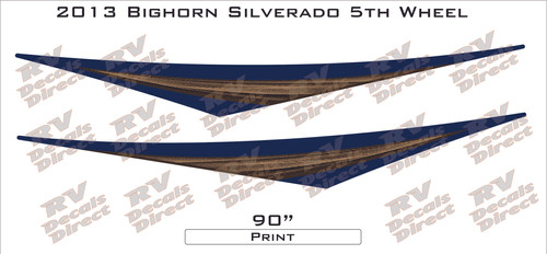 Bighorn Heartland 5th Wheel Replacement RV Decals & Graphics