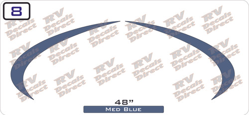 Flagstaff Forest River 5th Wheel Replacement RV Decals & Graphics