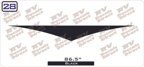 Fuzion Keystone 5th Wheel Replacement RV Decals & Graphics