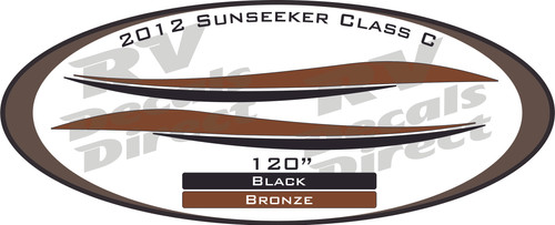 2012 Sunseeker Class C | USA - RV Decals Direct