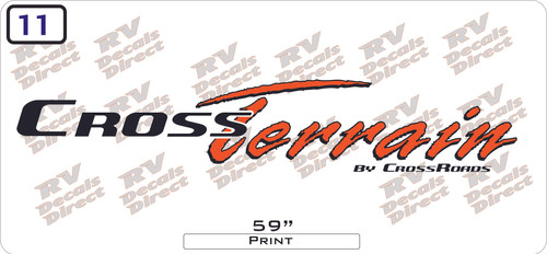 Cross Terrain Crossroads Replacement RV Decals & Graphics
