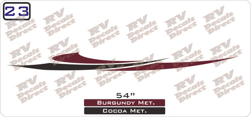 Redhawk Jayco Class C Replacement RV Decals & Graphics