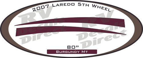 Laredo Keystone 5th Wheel Replacement RV Decals & Graphics
