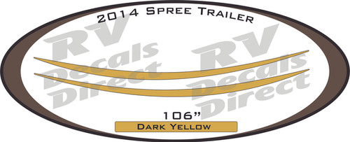 Spree KZ Travel Trailer Replacement RV Decals & Graphics