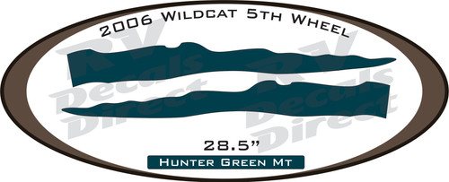 2006 Wildcat 5th Wheel | RV Decals Direct