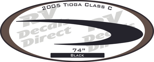 Tioga Fleetwood Class C Replacement RV Decals & Graphics