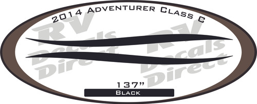Adventurer Class C Replacement RV Decals & Graphics